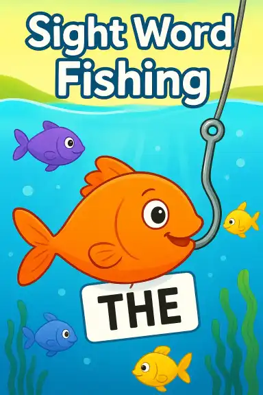 Sight Word Fishing | Astrocade